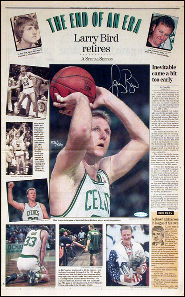 Larry Bird | RR Auction