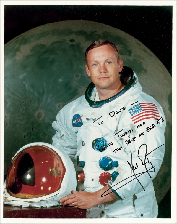 Neil Armstrong Signed Photograph | RR Auction