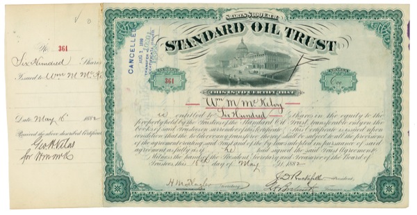 John D. Rockefeller and Henry M. Flagler: Black gold: Rockefeller and