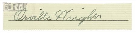Orville Wright Signature | RR Auction