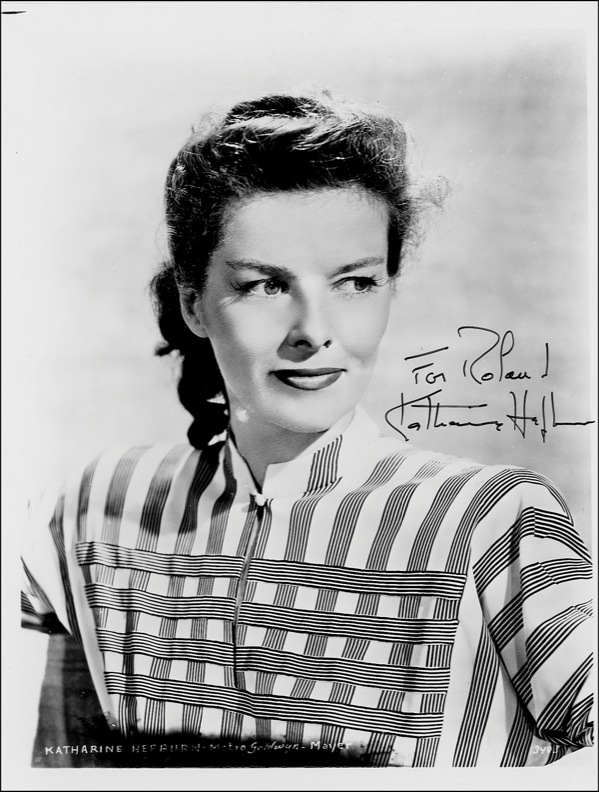 Katharine Hepburn Signed Photograph | RR Auction