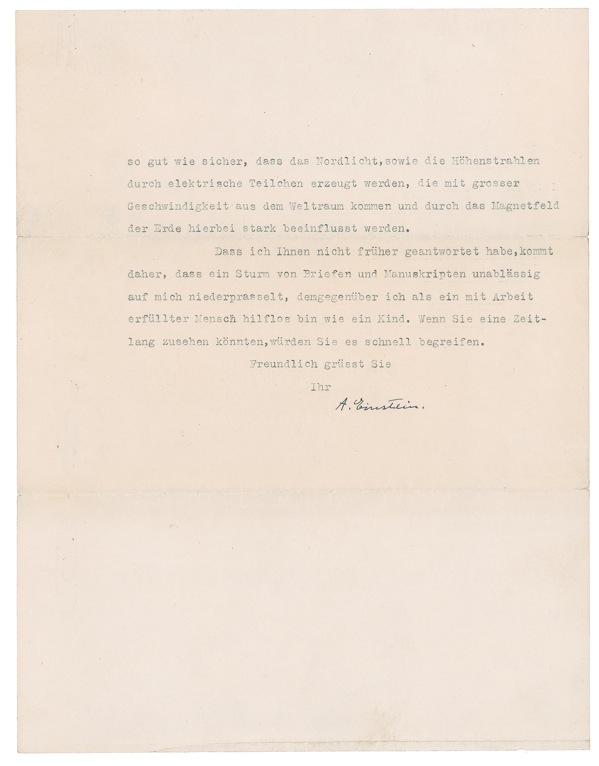 Albert Einstein: “THE EARTH IS A MAGNET TURNING IN SPACE”: