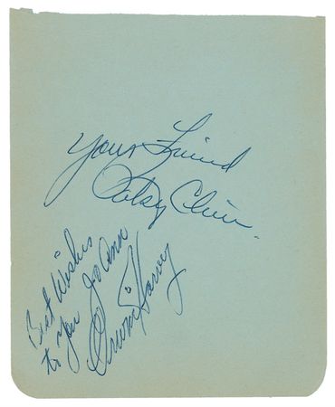 Patsy Cline Signature | RR Auction