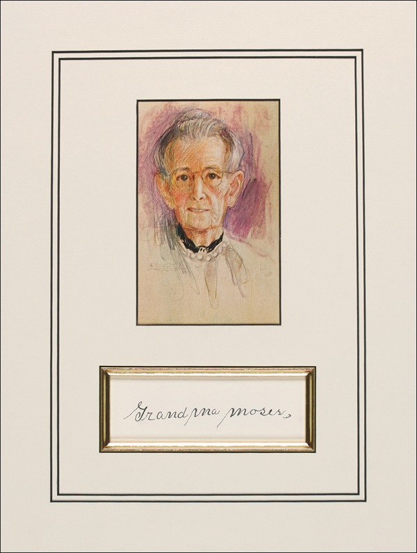 Grandma Moses Signature | RR Auction