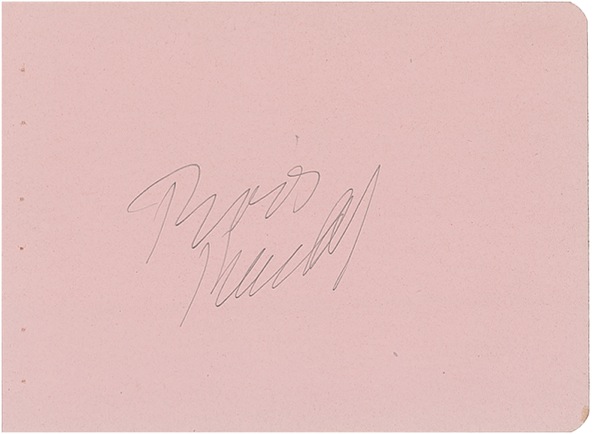 Boris Karloff Signature | RR Auction