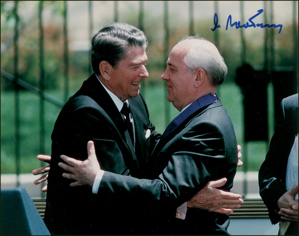 Mikhail Gorbachev Signed Photograph | RR Auction