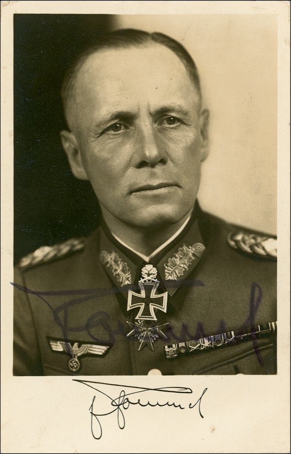 Erwin Rommel Signed Photograph | RR Auction