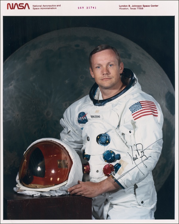 Neil Armstrong Signed Photograph | RR Auction