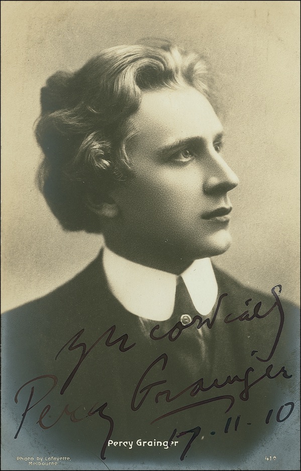 Percy Grainger Signed Photograph | RR Auction