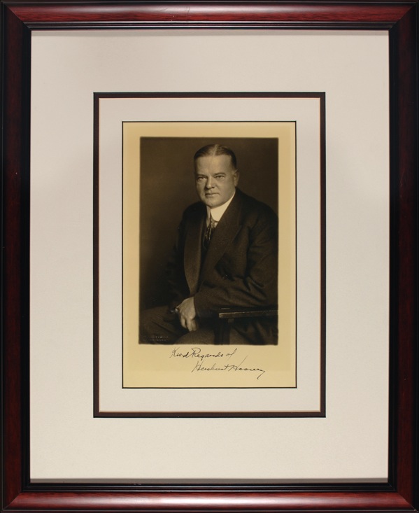 Herbert Hoover Signed Photograph | RR Auction