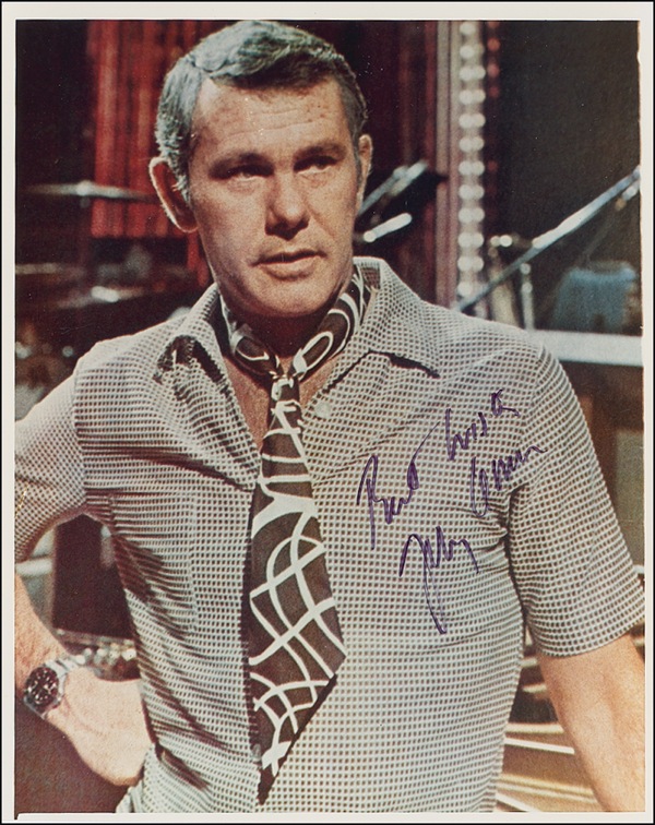 Johnny Carson Signed Photograph | RR Auction
