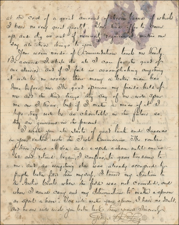 George W. DeLong: “I turned my attention to the Arctic Circle