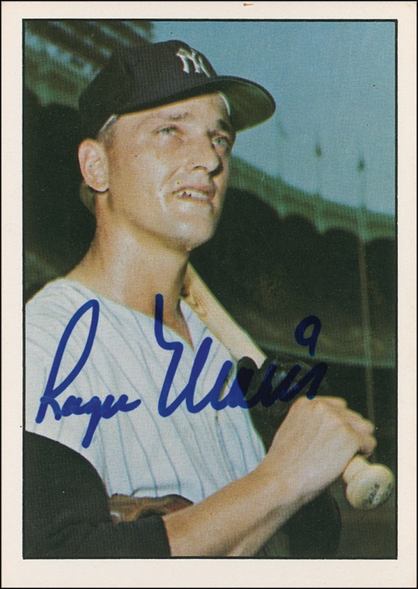 Roger Maris Trading Card | RR Auction