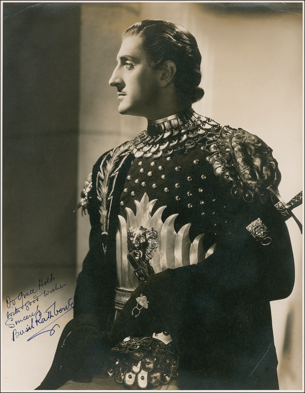 Basil Rathbone Signed Photograph | RR Auction