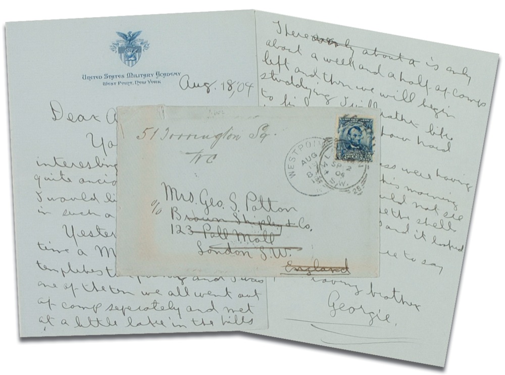 George S. Patton Handwritten Letter Signed | RR Auction
