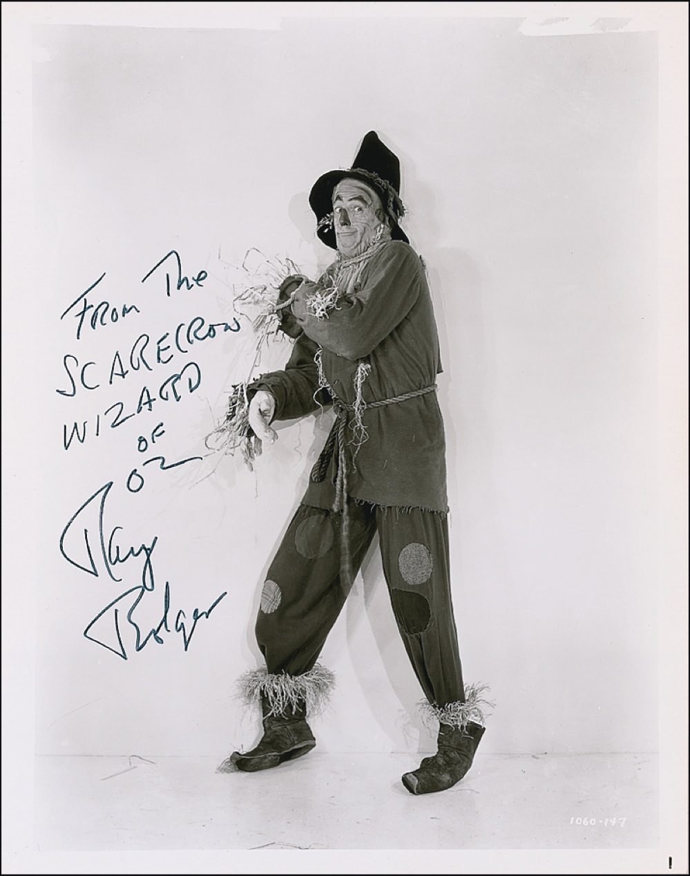 Wizard of Oz: Ray Bolger Signed Photograph | RR Auction
