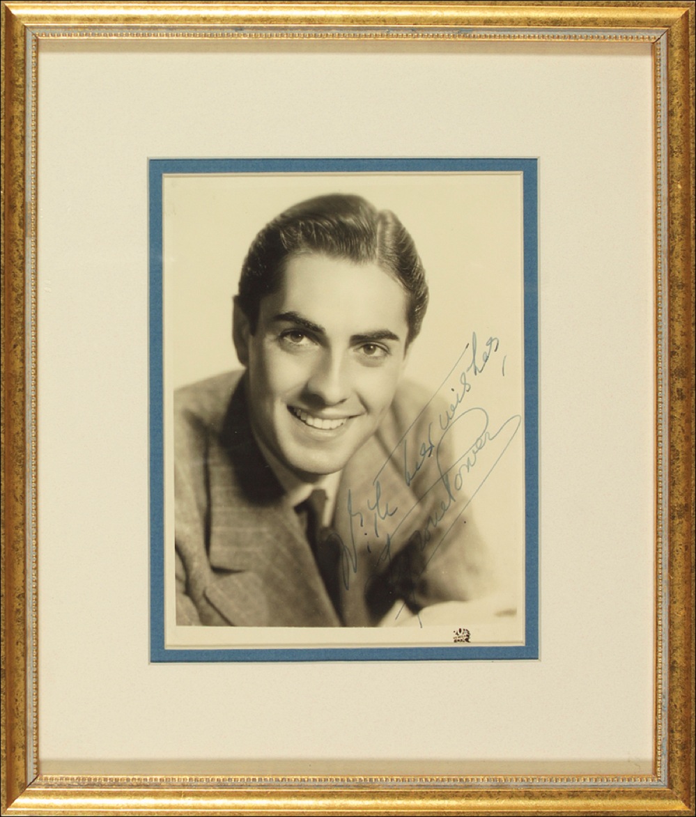Tyrone Power Signed Photograph | RR Auction