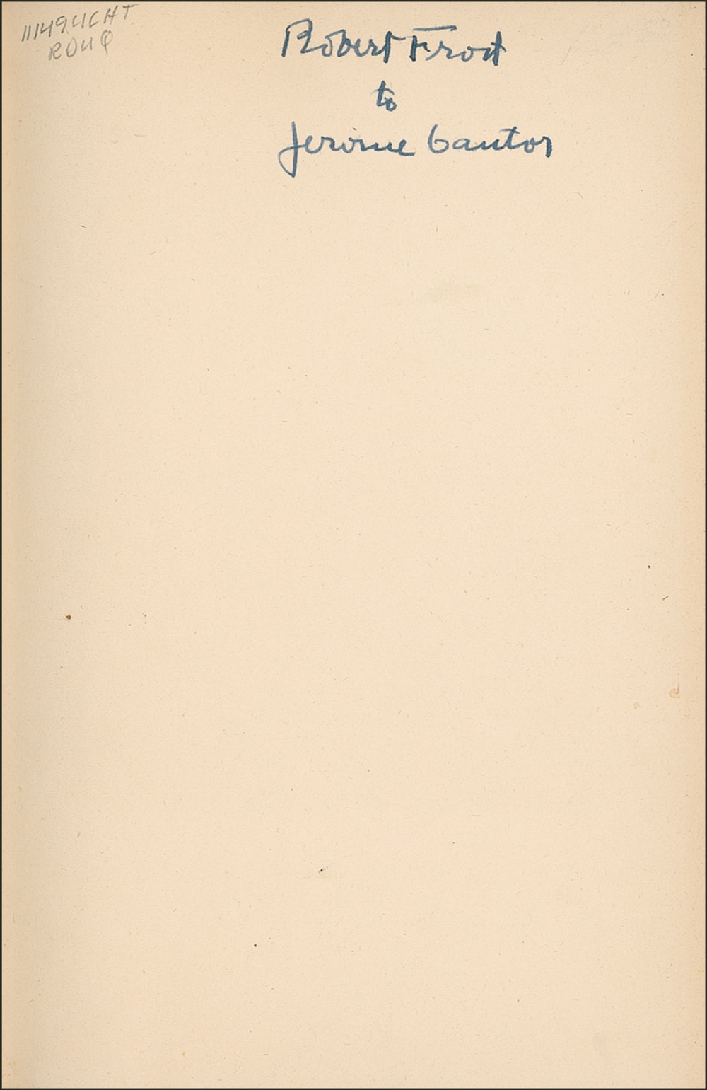 Robert Frost Book | RR Auction