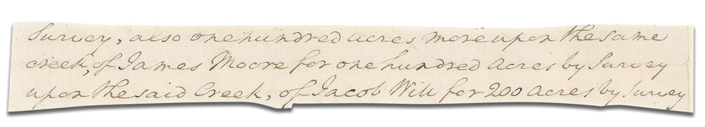 George Washington Manuscript Fragment | RR Auction