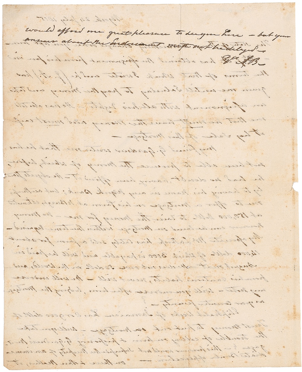 Aaron Burr Handwritten Letter Signed | RR Auction