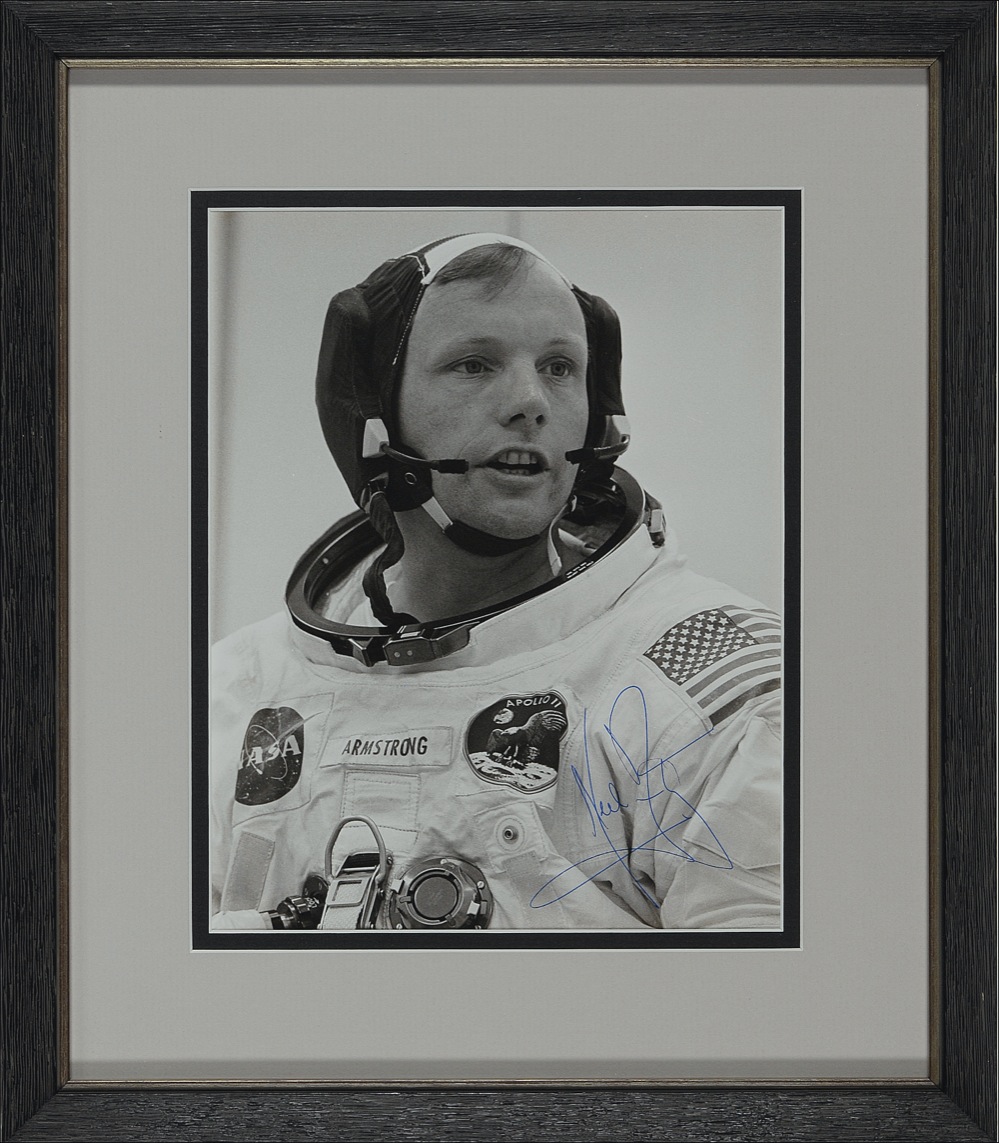 Neil Armstrong Signed Photograph | RR Auction