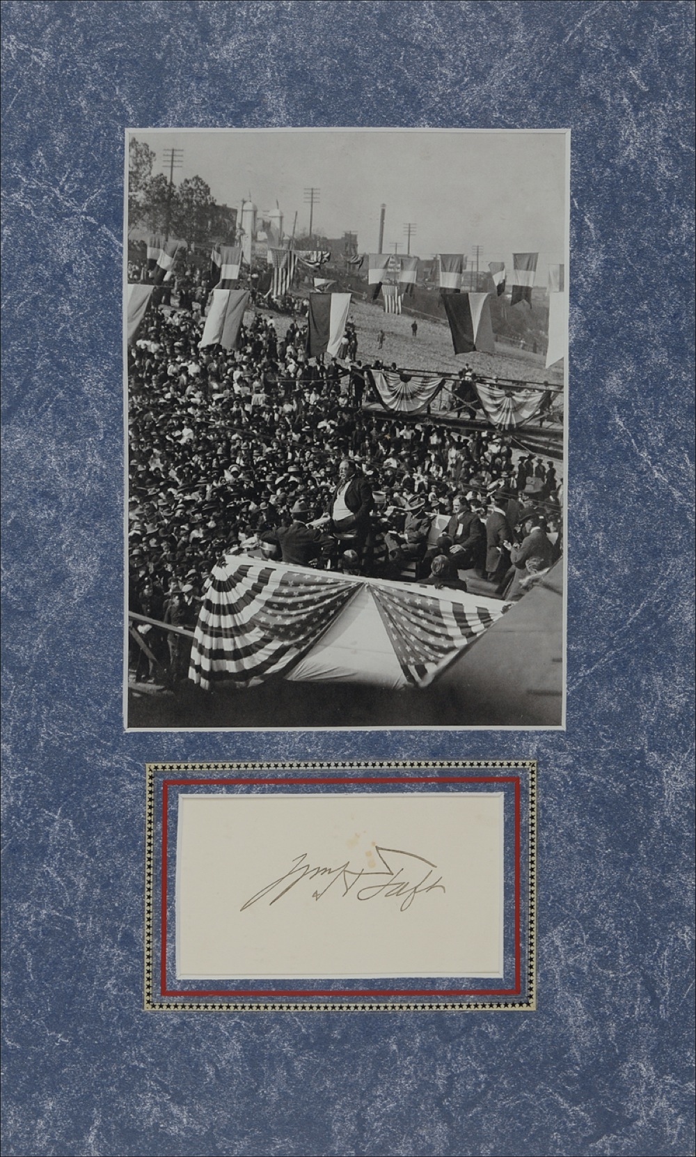 William H. Taft Signature | RR Auction