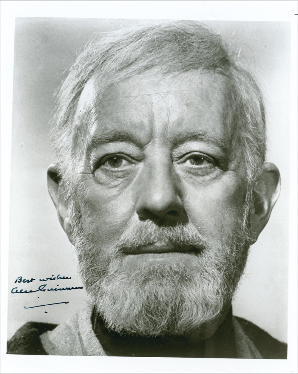 Star Wars: Alec Guinness Signed Photograph | RR Auction