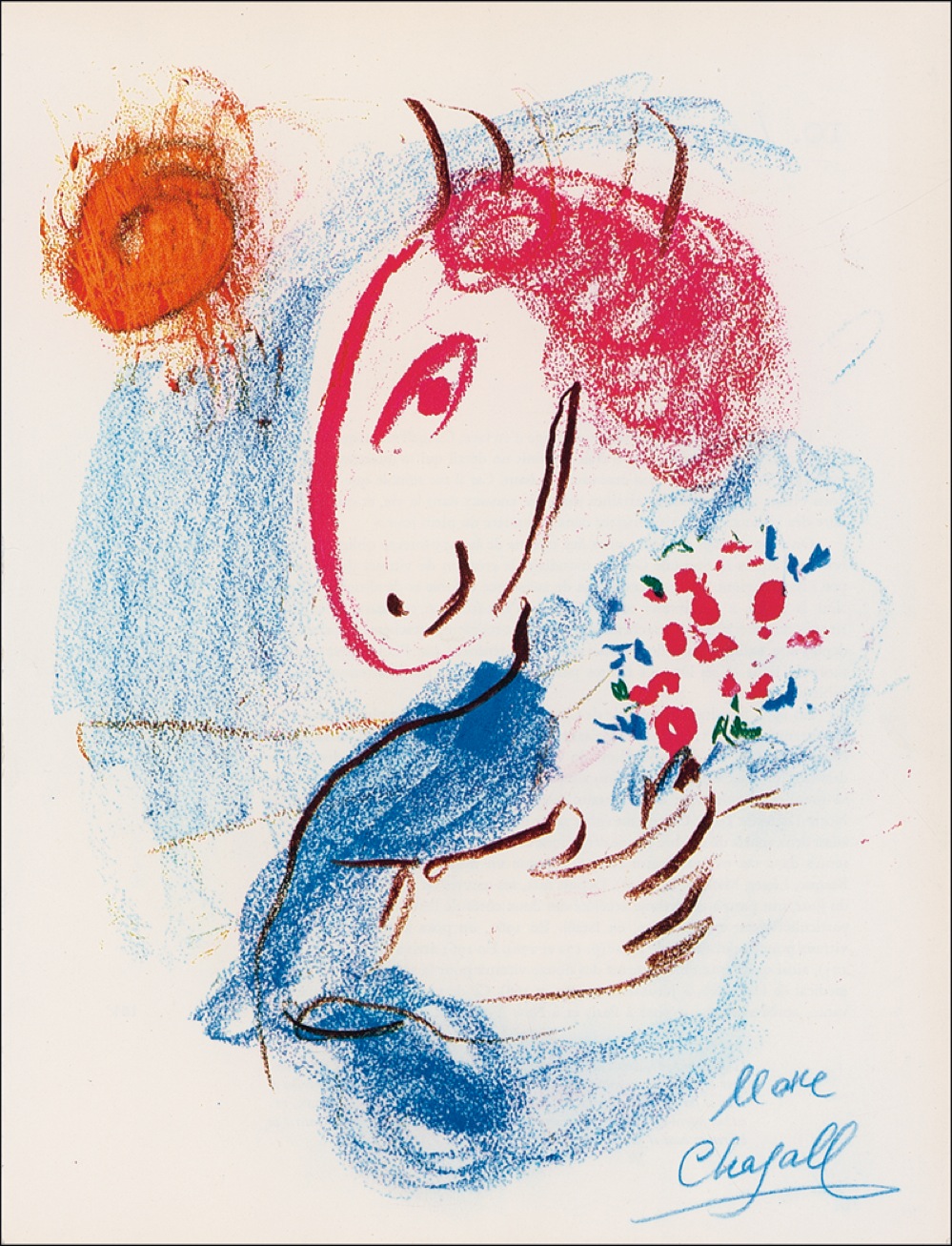 Marc Chagall Signed Photograph | RR Auction