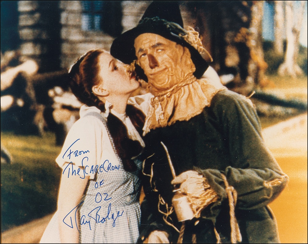 Wizard of Oz: Ray Bolger Signed Photograph | RR Auction