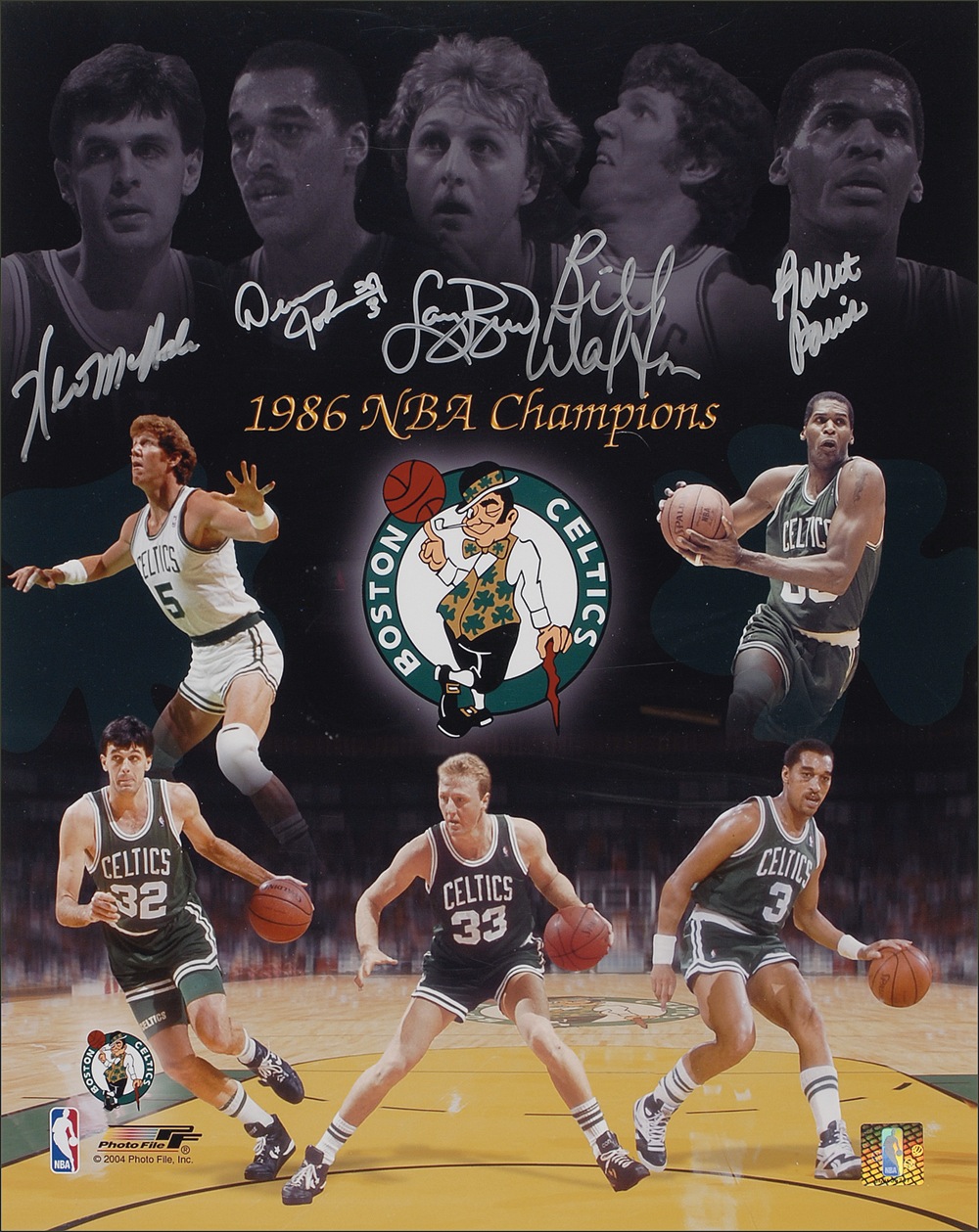 Boston Celtics Signed Photograph | RR Auction