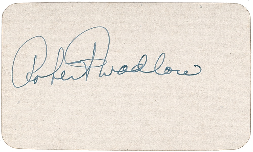 Robert Wadlow Signature | RR Auction