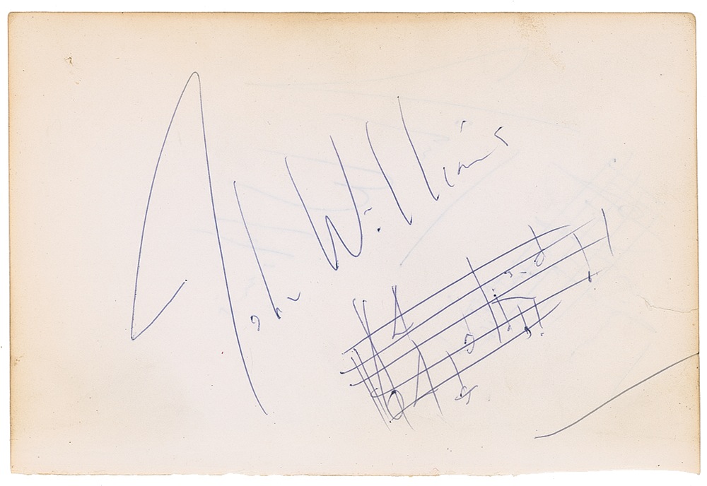 John Williams: Williams pens quotes from Star Wars and Superman | RR
