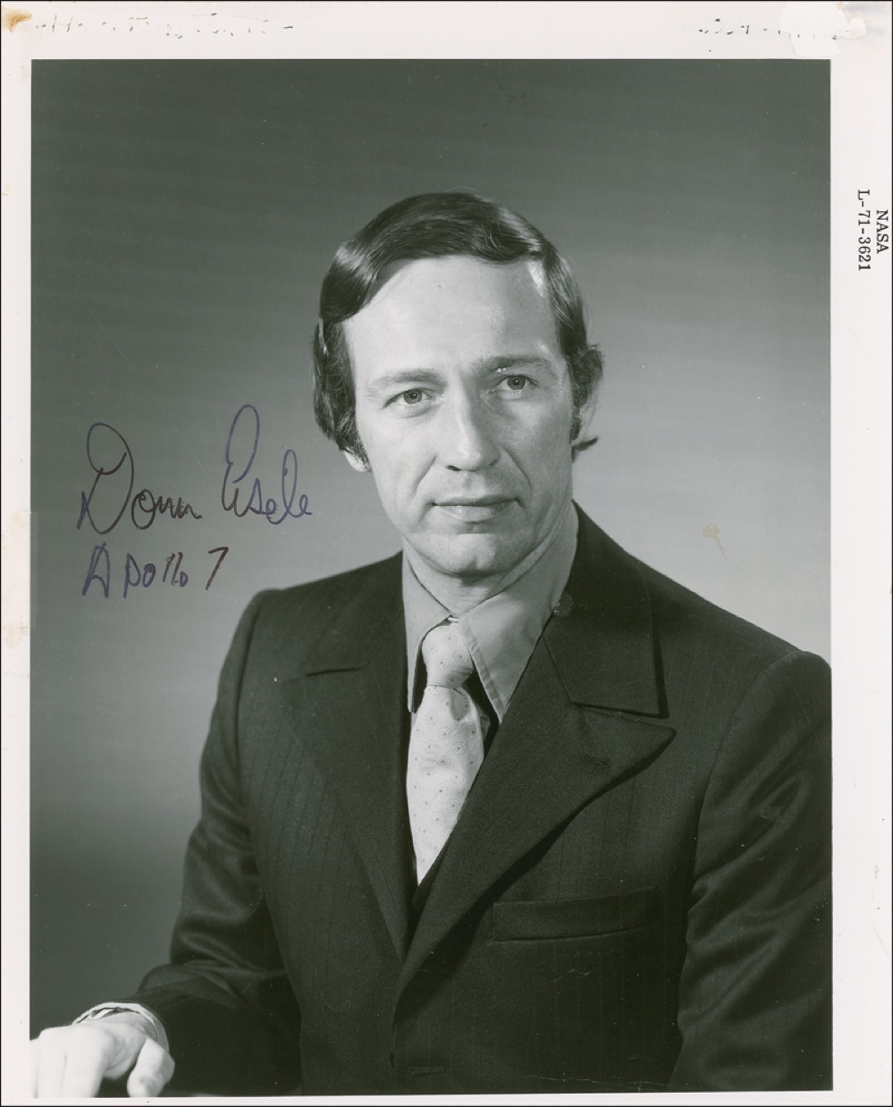 Donn Eisele Signed Photograph | RR Auction