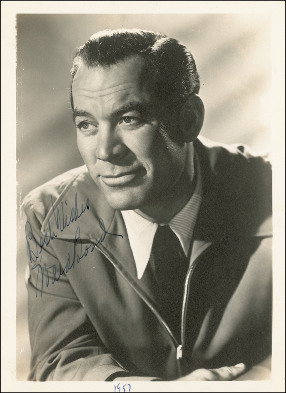 Ward Bond Signed Photograph | RR Auction