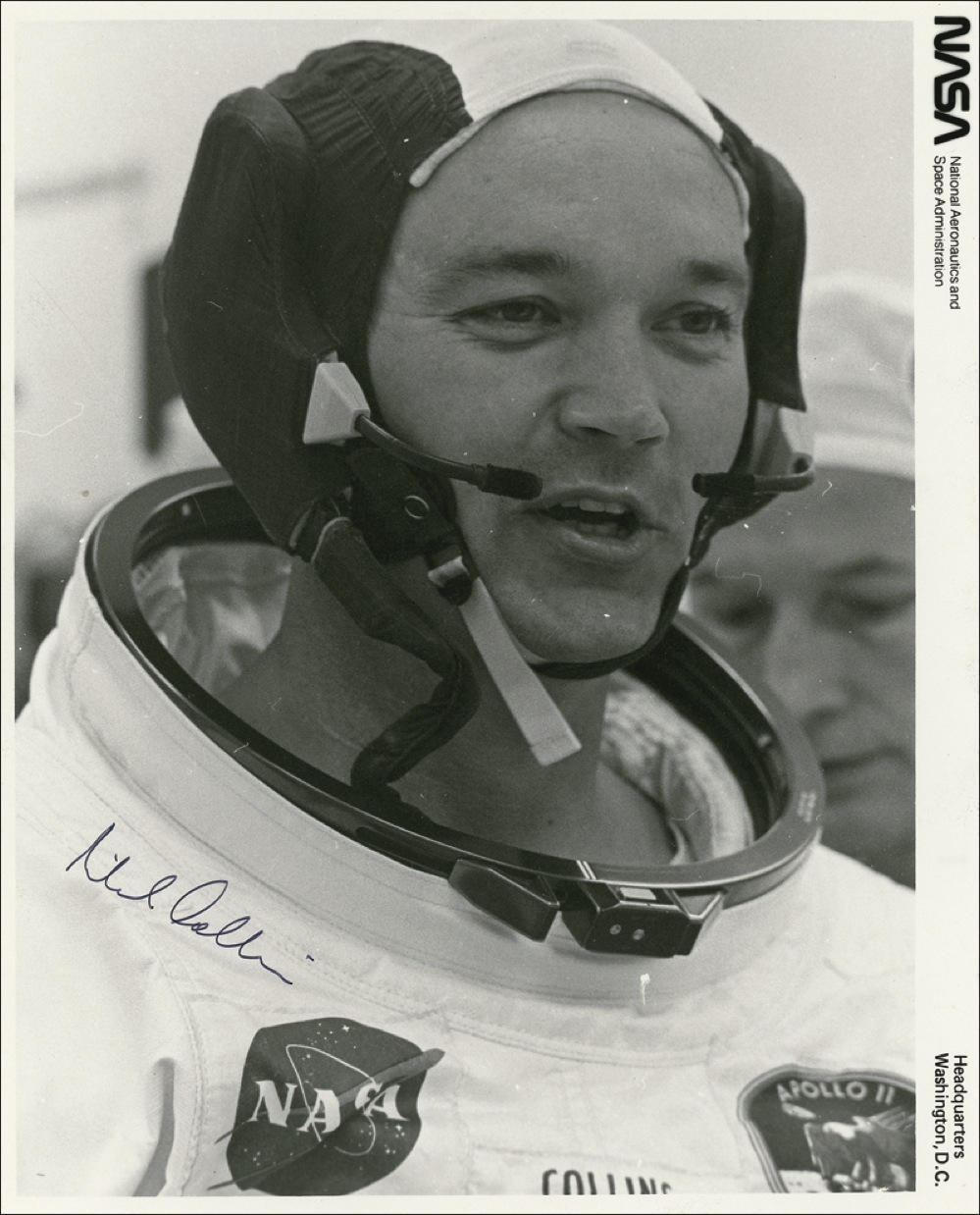 Michael Collins Signed Photograph | RR Auction