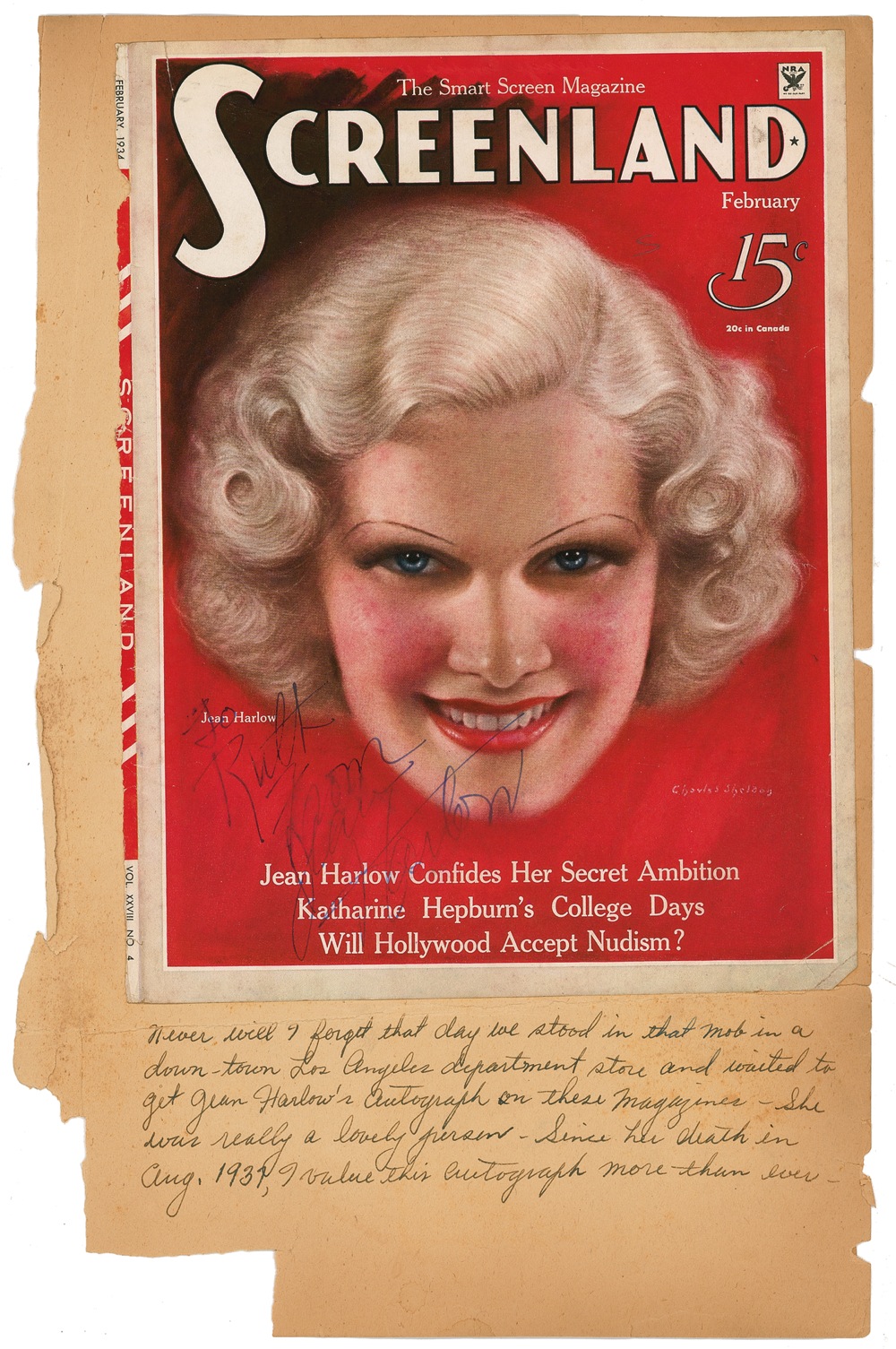 Jean Harlow | RR Auction