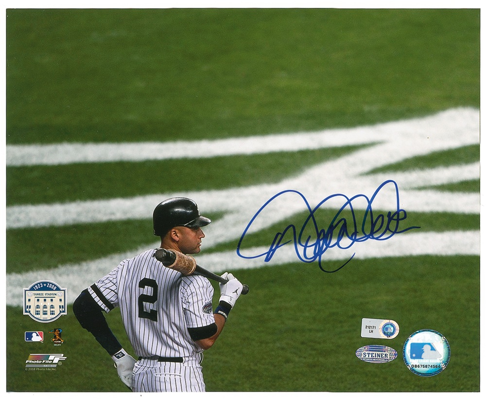 Derek Jeter Signed Photograph | RR Auction