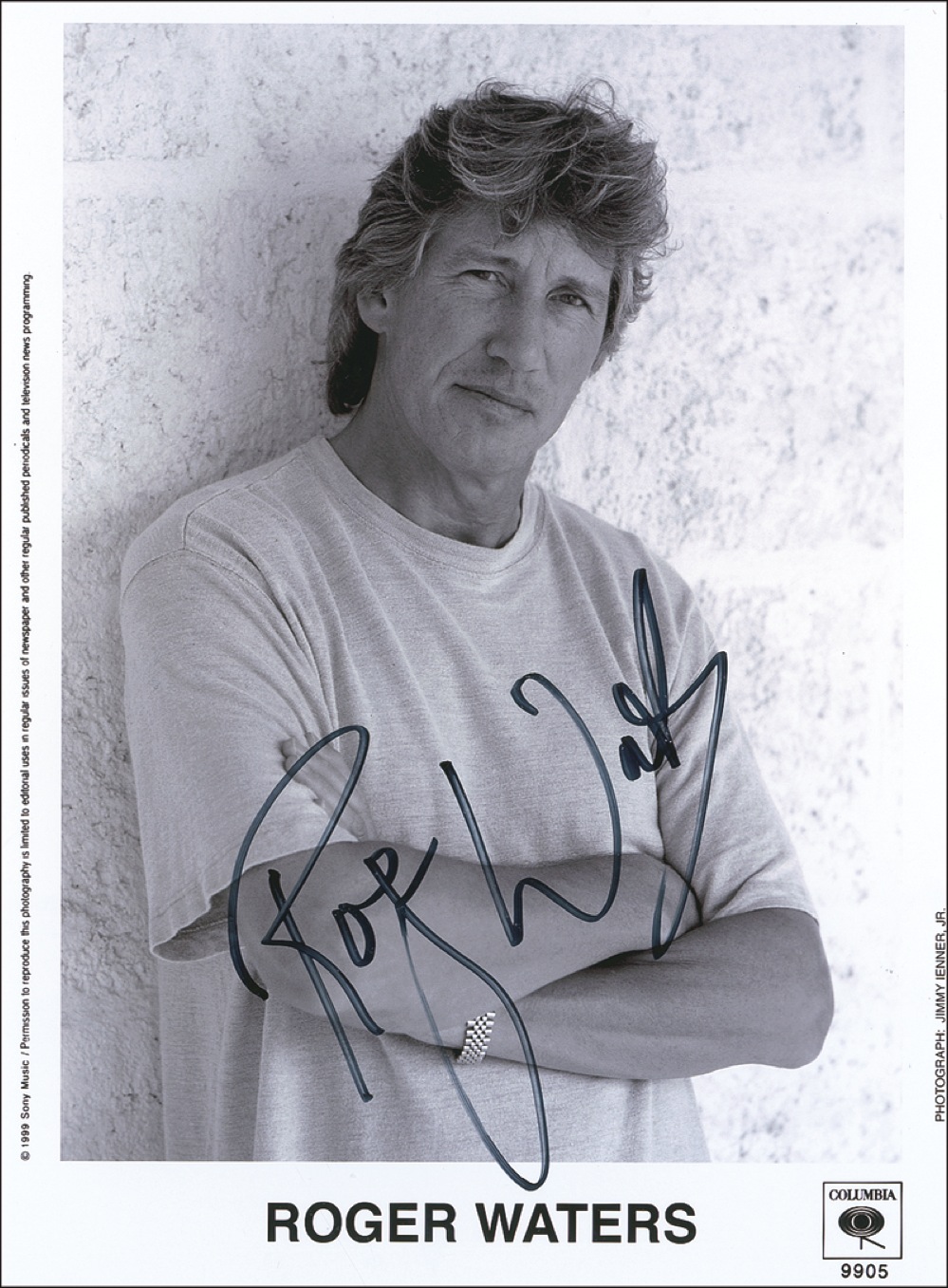 Pink Floyd: Roger Waters Signed Photographs | RR Auction