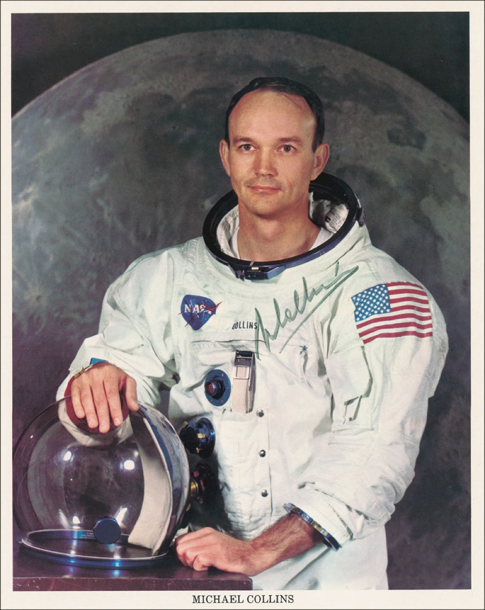 Michael Collins Signed Photograph | RR Auction