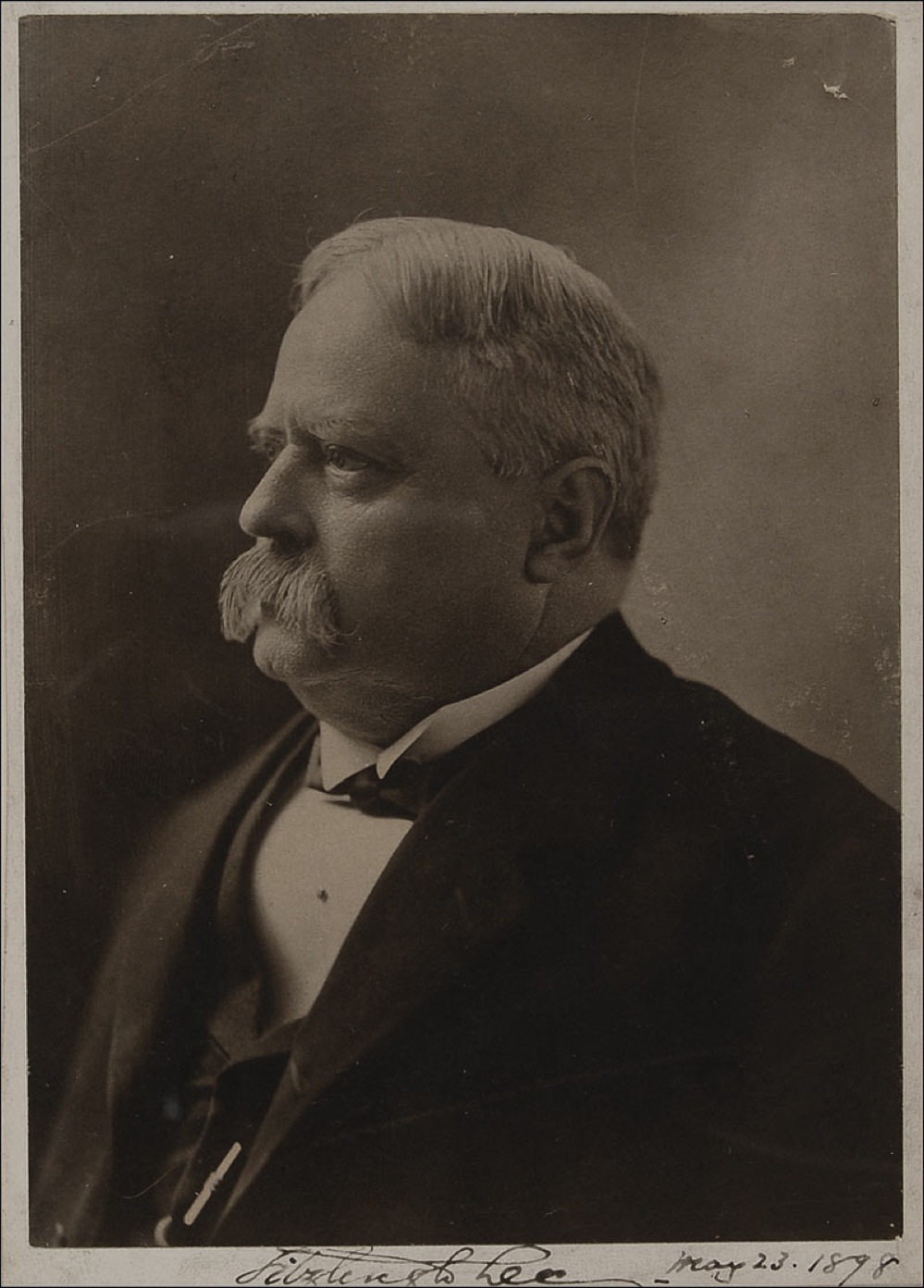 Fitzhugh Lee: Spanish-American War dated Fitzhugh Lee portrait | RR
