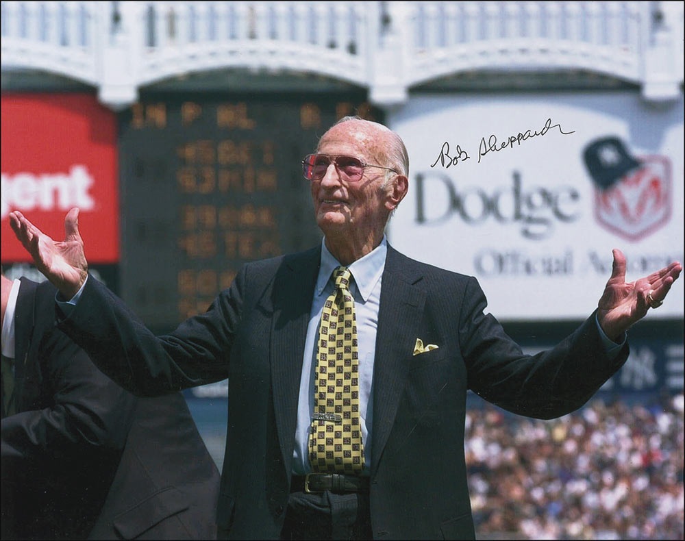 Bob Sheppard Signed Photograph | RR Auction