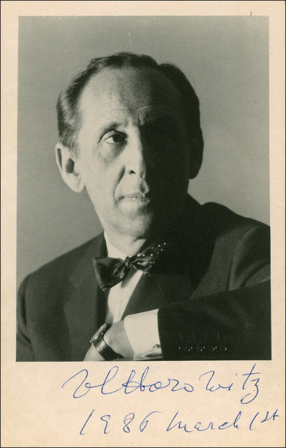 Vladimir Horowitz Signed Photograph | RR Auction