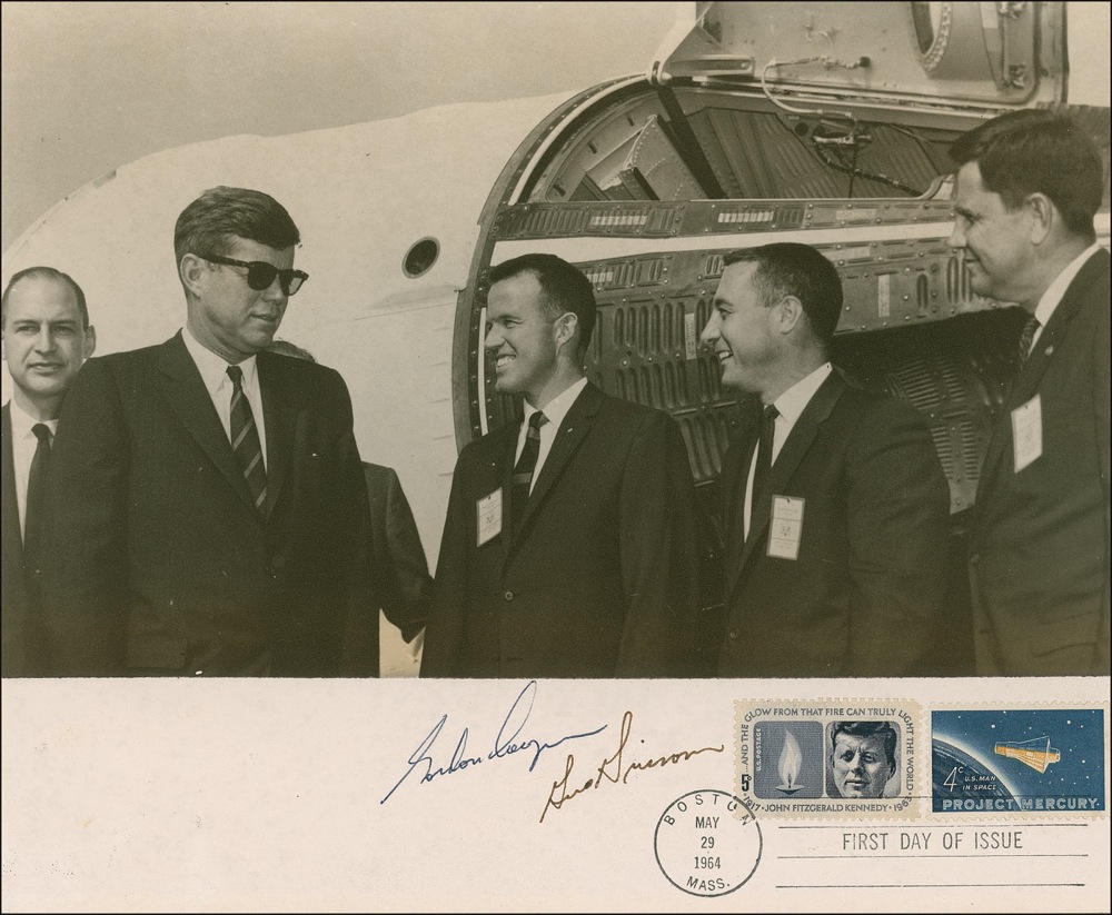John F. Kennedy, Gus Grissom, and Gordon Cooper: NASA’s great