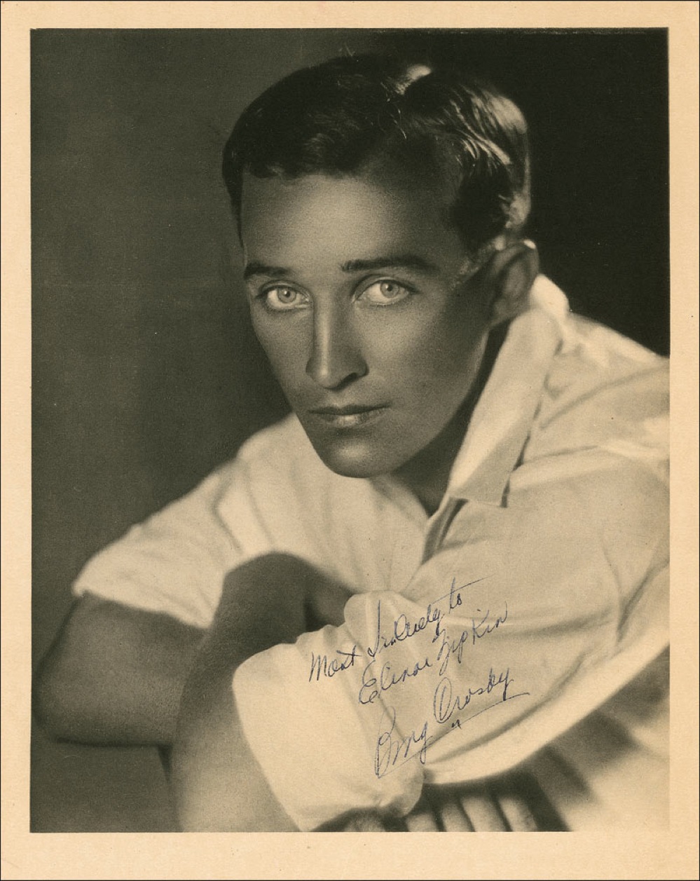 Bing Crosby Signed Photograph | RR Auction