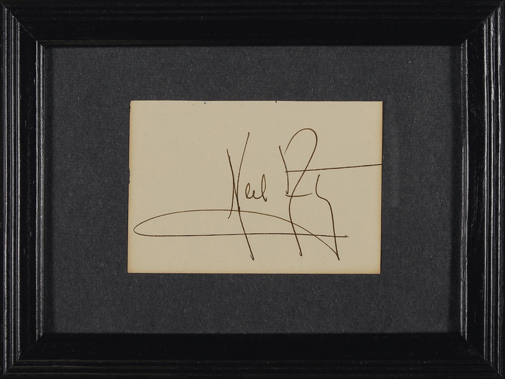 Neil Armstrong Signature | RR Auction