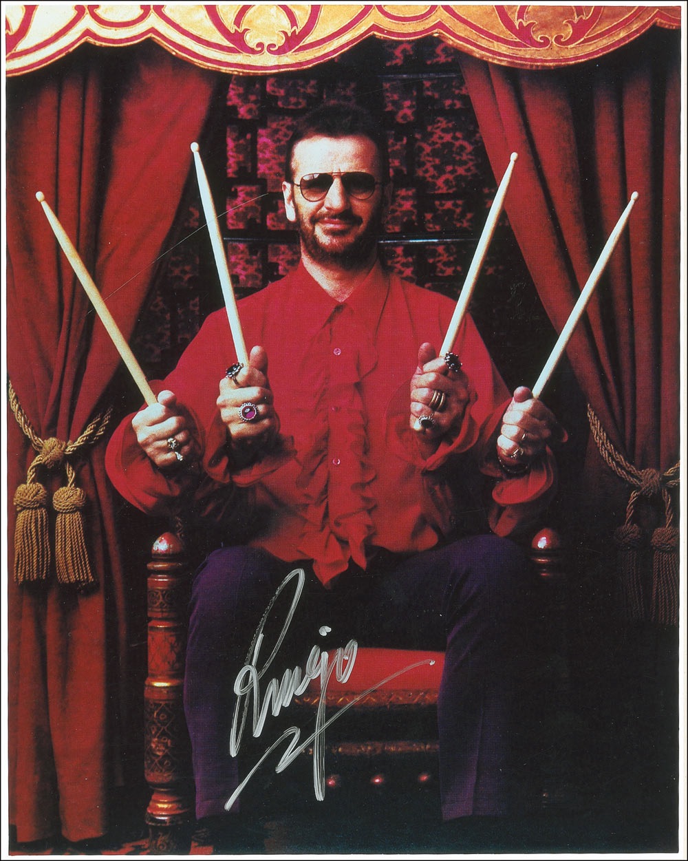 Beatles: Ringo Starr Signed Photograph | RR Auction