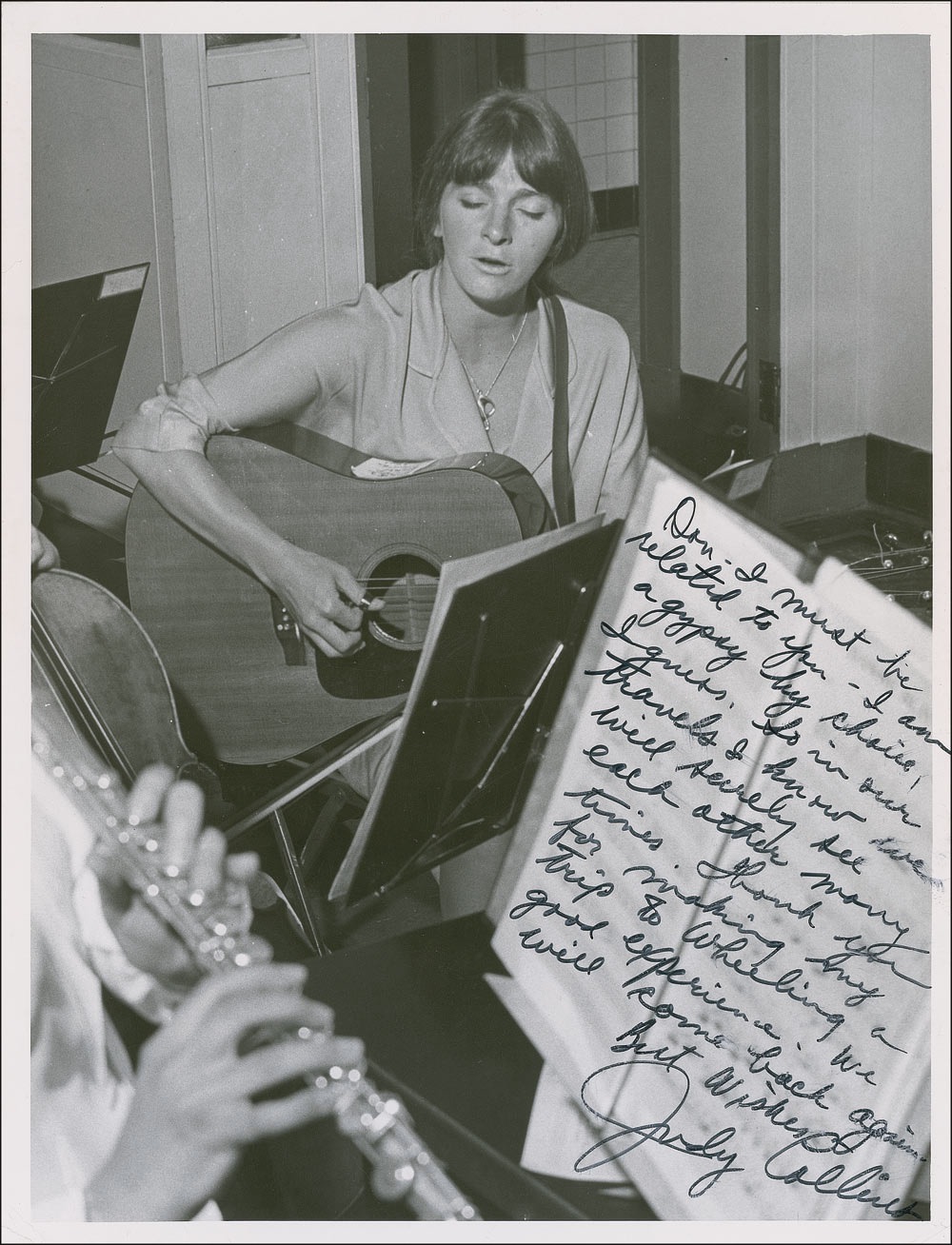 Judy Collins: “I am a gypsy by choice” | RR Auction