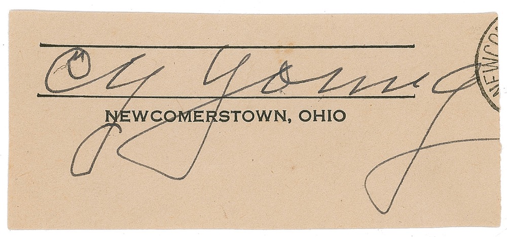 Cy Young Signature | RR Auction