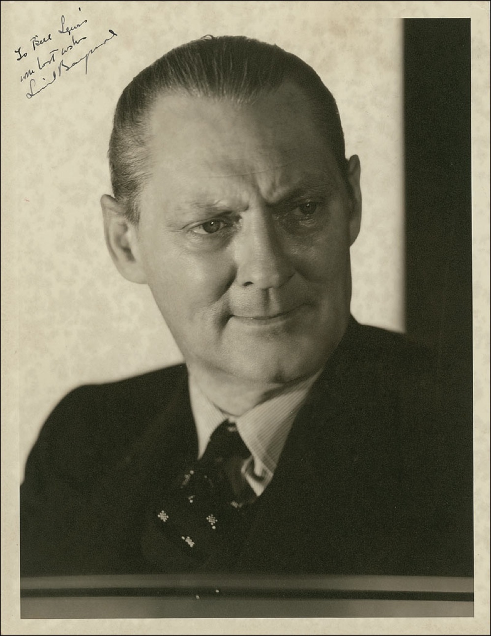 Lionel Barrymore Signed Photograph | RR Auction