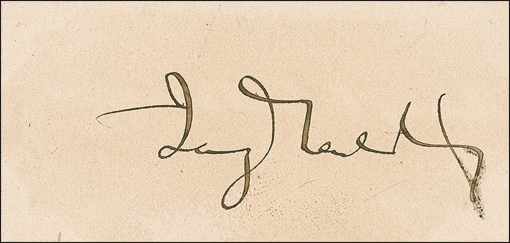 Jay Gould Signature | RR Auction